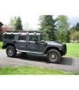 HUMMER H1 WAGON · STEALTH RACK· Multi-Light Setup - Gobi Racks