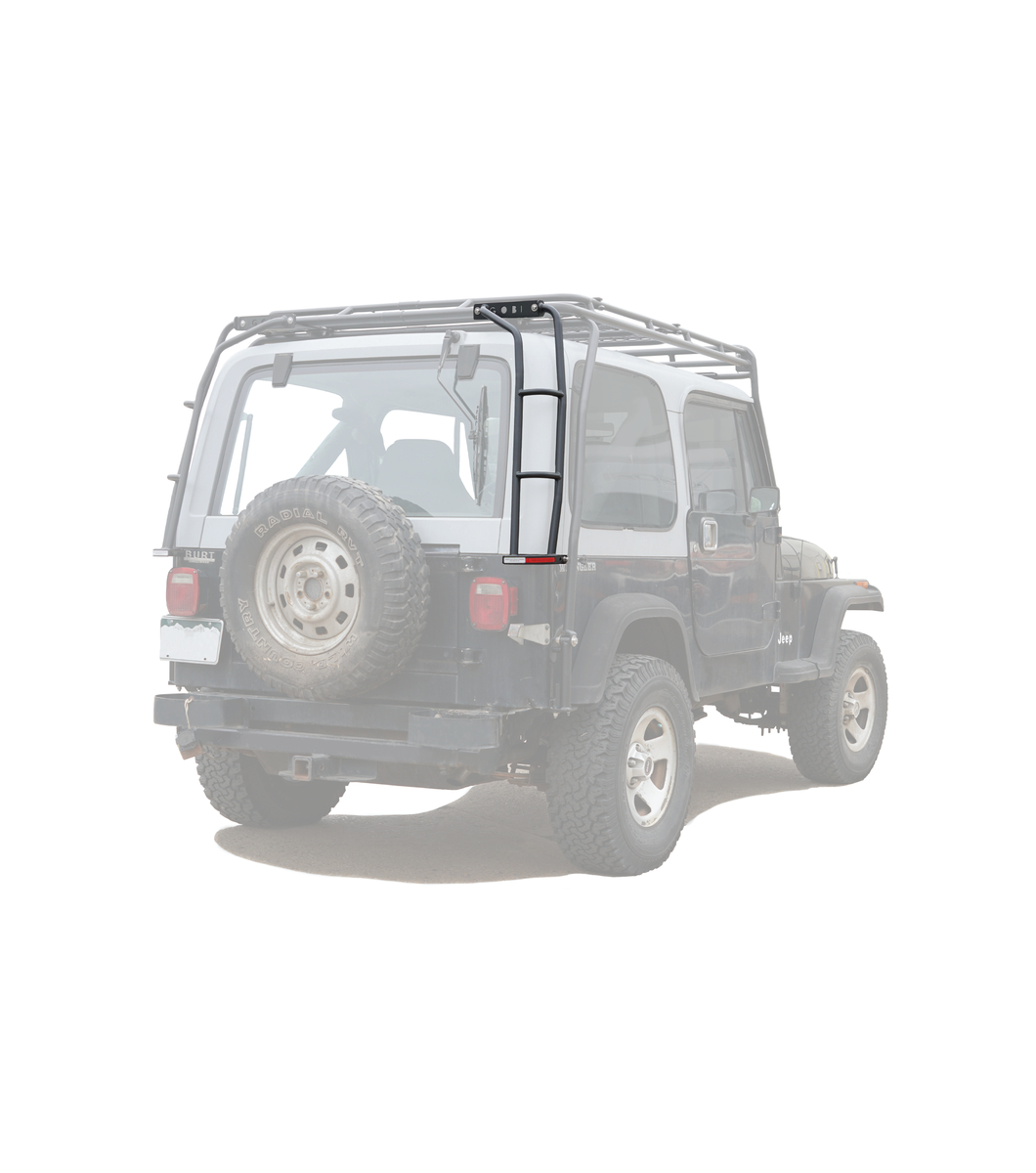 GOBI Jeep Wrangler YJ Rear Ladder - Passenger Side