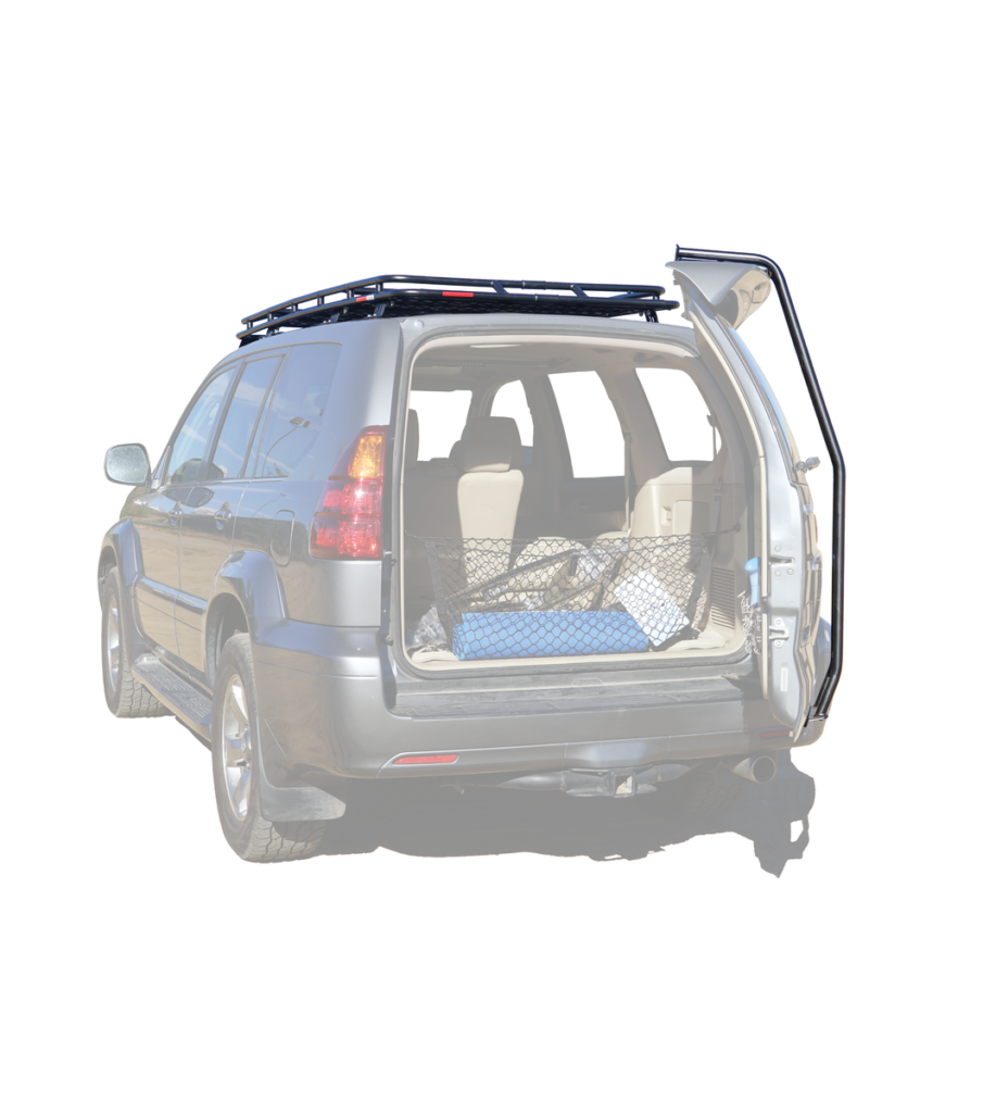 GOBI Lexus GX470 Stealth Rack With Sunroof Multi-Light Setup