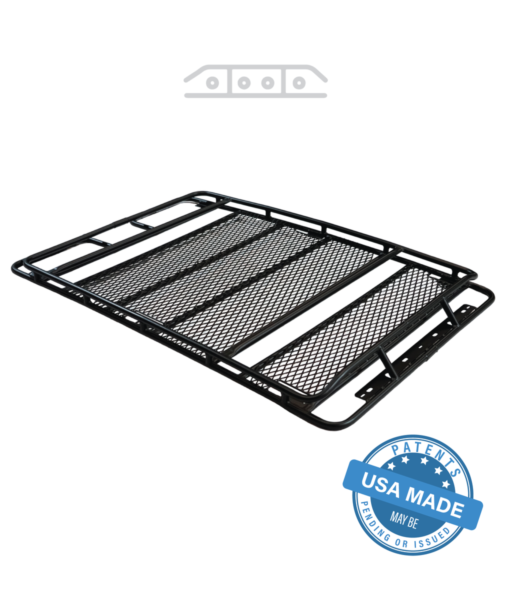 GOBI Jeep Cherokee WK2 Stealth Rack No Sunroof Multi-Light Setup