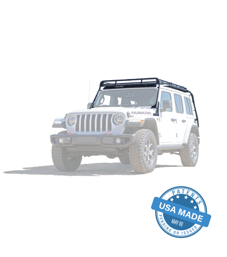 GOBI Jeep Wrangler JL 4Door Stealth Rack Multi/50” LED Setup