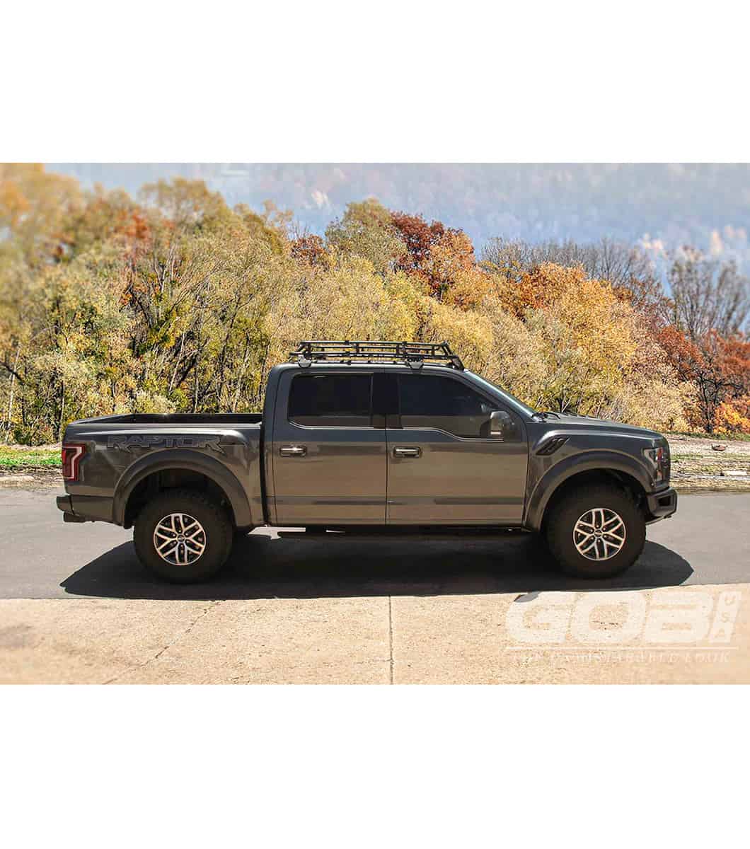 Ford F150 Ranger Rack Multi-Light Setup With Sunroof | GOBI Racks