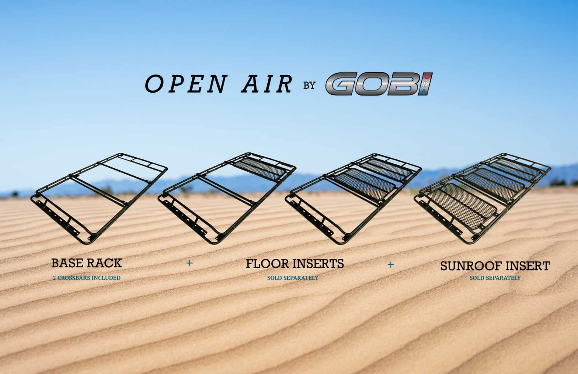 T4R Group Buy - 5th gen 4Runner Open Air - GOBI Racks